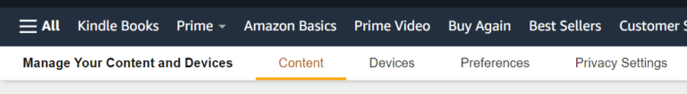 Managing Your Amazon Content and Devices - Jackson County Library District